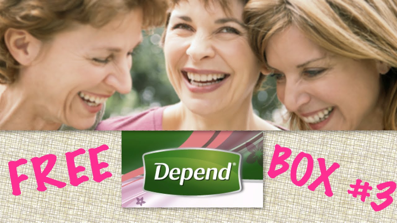 FREE BOX #3 - "depend" - заказать впитывающее белье - YouTube