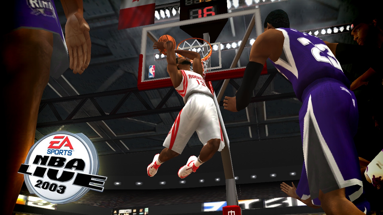 Nba Live 2003 Sacramento Kings-Houston Rockets - YouTube