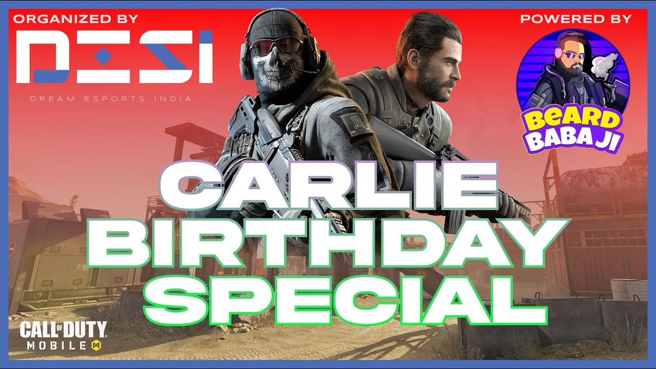 PRANAV aka. CHARLIE Birthday Special CODM Tournament || 2k Pool Prize ...