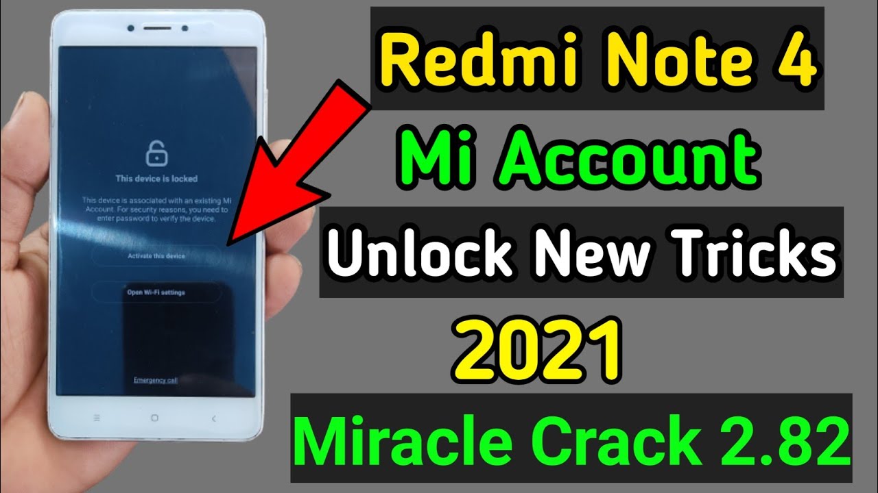 Redmi 4x Mi Account Umt — Xiaomi-note.ru