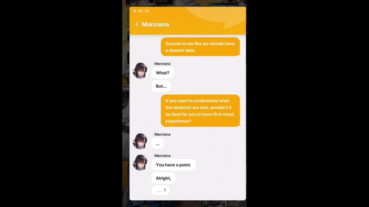 Marciana Bla Bla Chat 'A Dessert Date' - YouTube