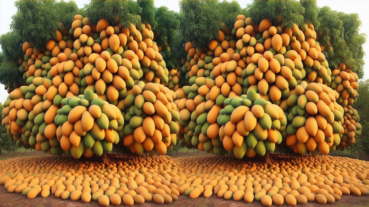 Great Techniques to Reproduce Mango Tree From Cutting at Home - YouTube