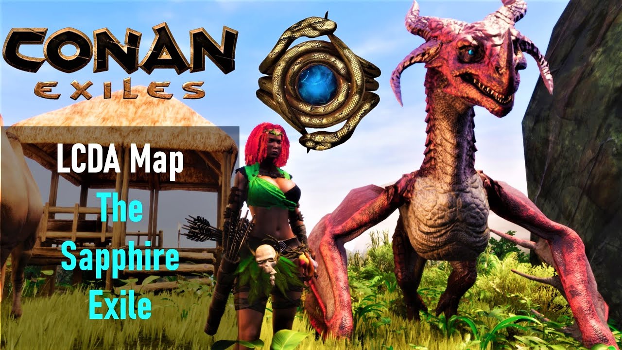 Setting Up NPCs All Over LCDA Map - The Sapphire Exile - Conan Exiles ...