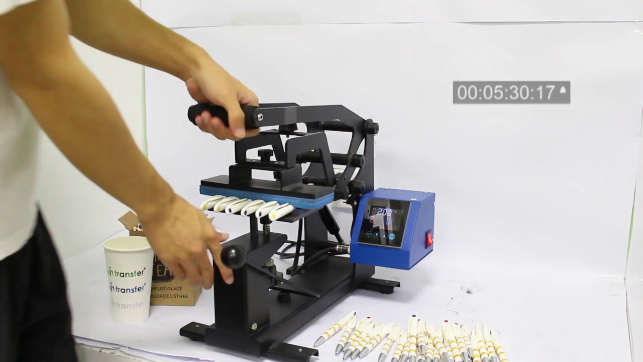 i-Transfer® HPM-45D Pen Press Machine - 7mins 50pcs Laser Transfer PEN ...