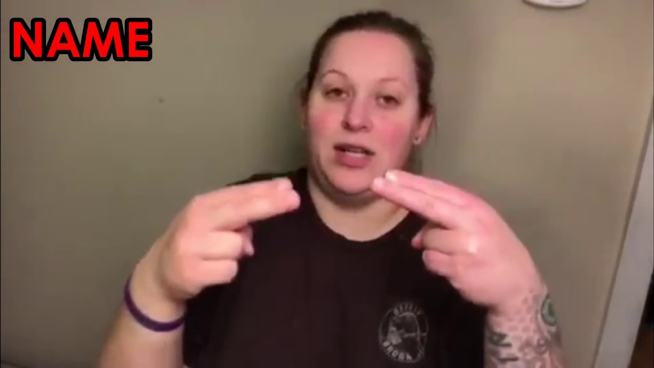 ASL - How To Introduce Yourself In ASL - YouTube