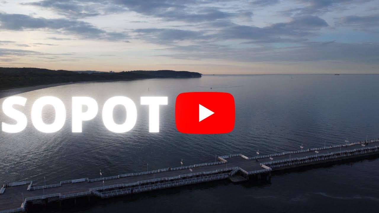 Sopot z lotu ptaka | molo | 2022 | 4K - YouTube