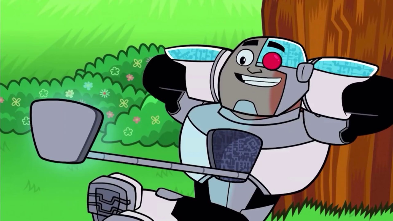 Teen Titans Go! | Cyborg Gets Ripped | Fun Cartoons - YouTube