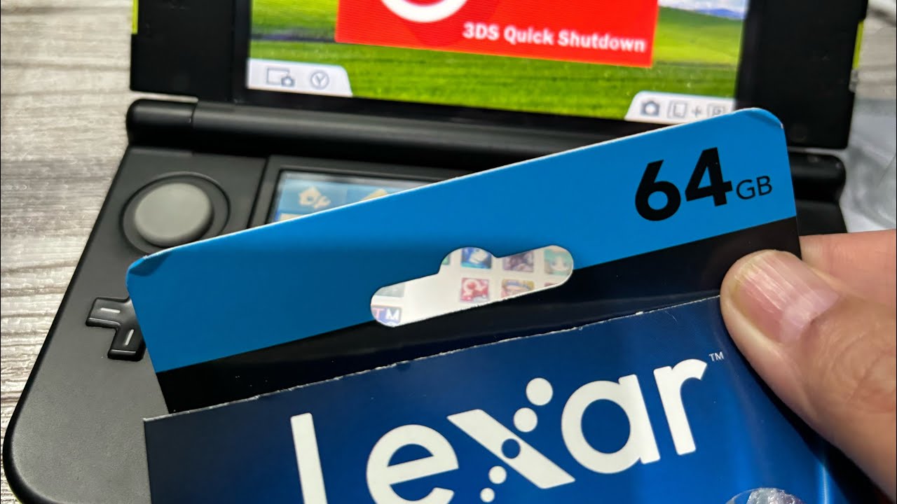 Nintendo 3ds upgrade sd card - YouTube