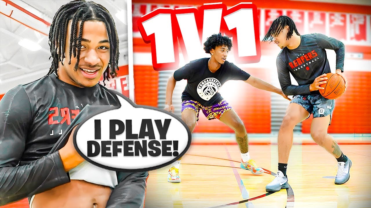 HE COULDN'T MISS... I PLAYED 1V1 AGAINST OTE STAR AMARI EVANS! - YouTube