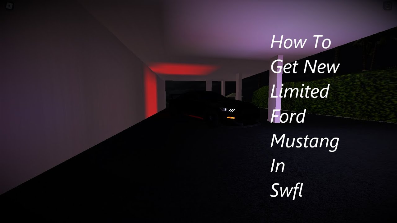 How To Get Halloween Ford Mustang In Swfl Roblox (Limited Time) (The ...