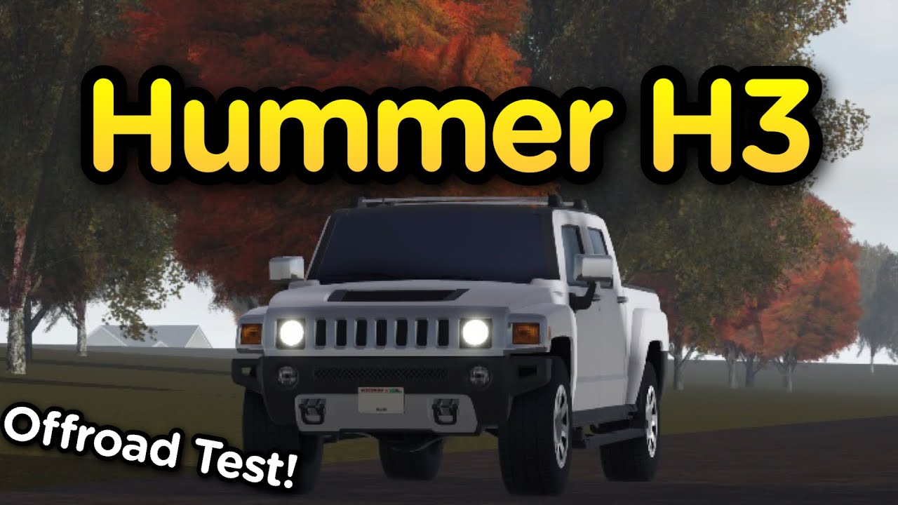OFFROAD Test! 2010 Hummer H3/H3T - Roblox Greenville - YouTube