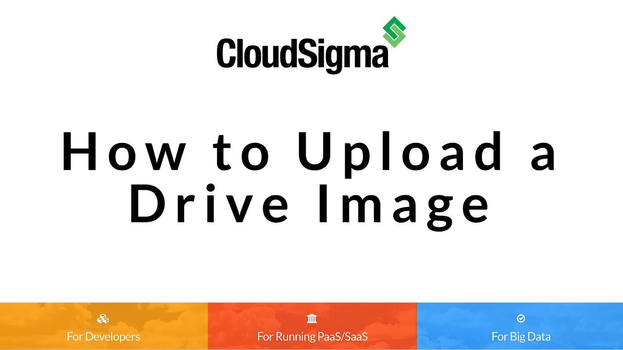 How to Upload Cloud Server Images to the Cloud - YouTube