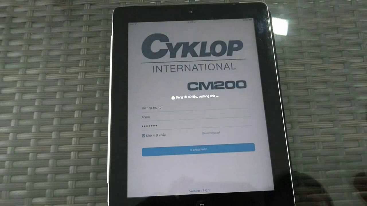 CM200 mobile app review - YouTube