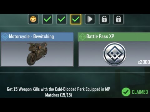 Call Of Duty Mobile Get 15 Weapon Kills with the Cold Blooded Perk ...
