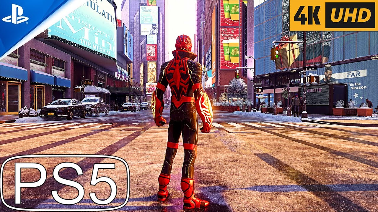 (PS5) SPIDER MAN MILES MORALIS RAY TRACING Looks AMAZING on PS5 | Ultra ...