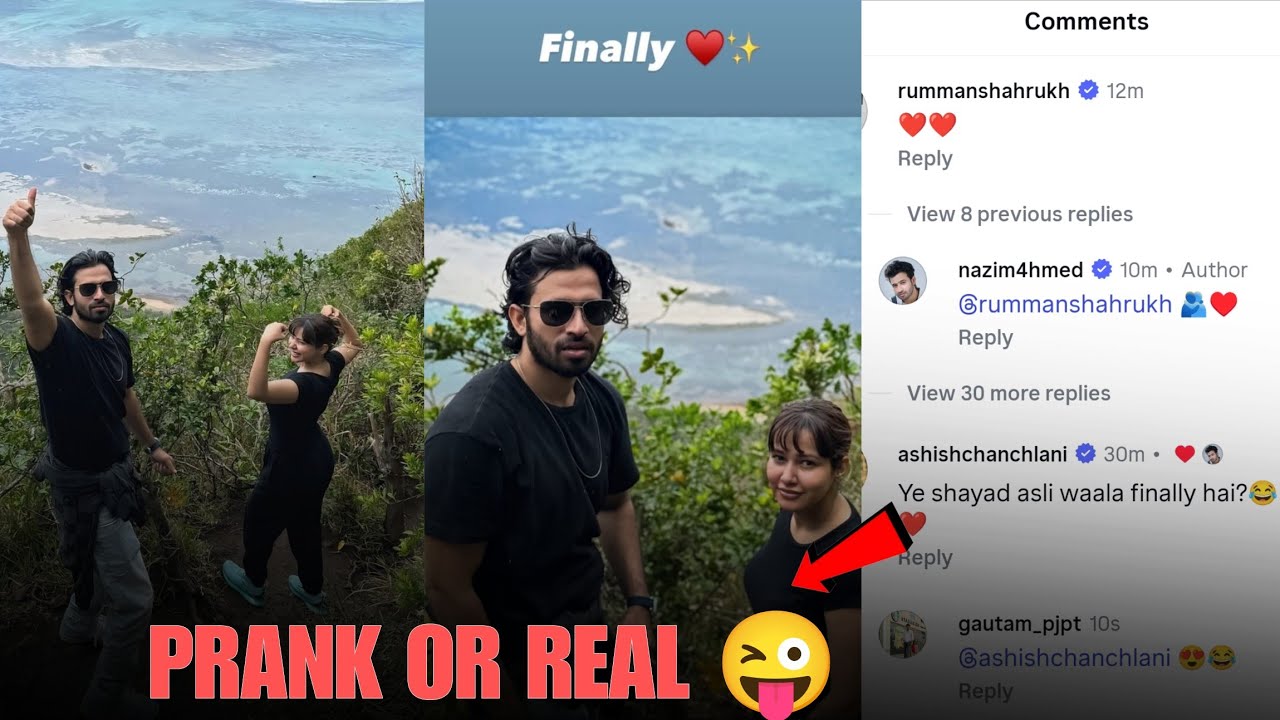 Nazim Ahmed or Rumman Shahrukh In Relationship • Finally Nazim In Realtion With Rumman - YouTube