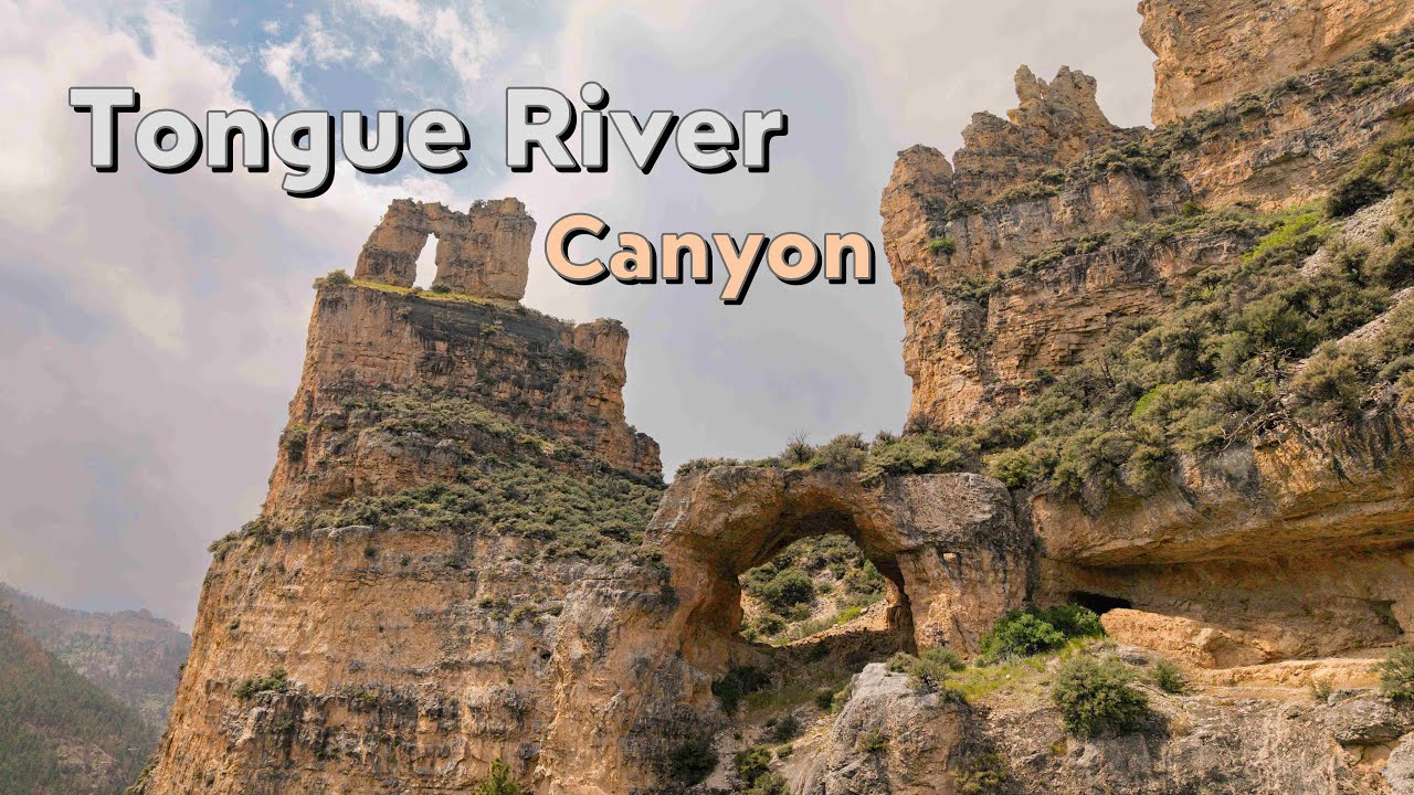 Scenic Drive & Aerial Tour of the Tongue River Canyon | Explore Wyoming ...