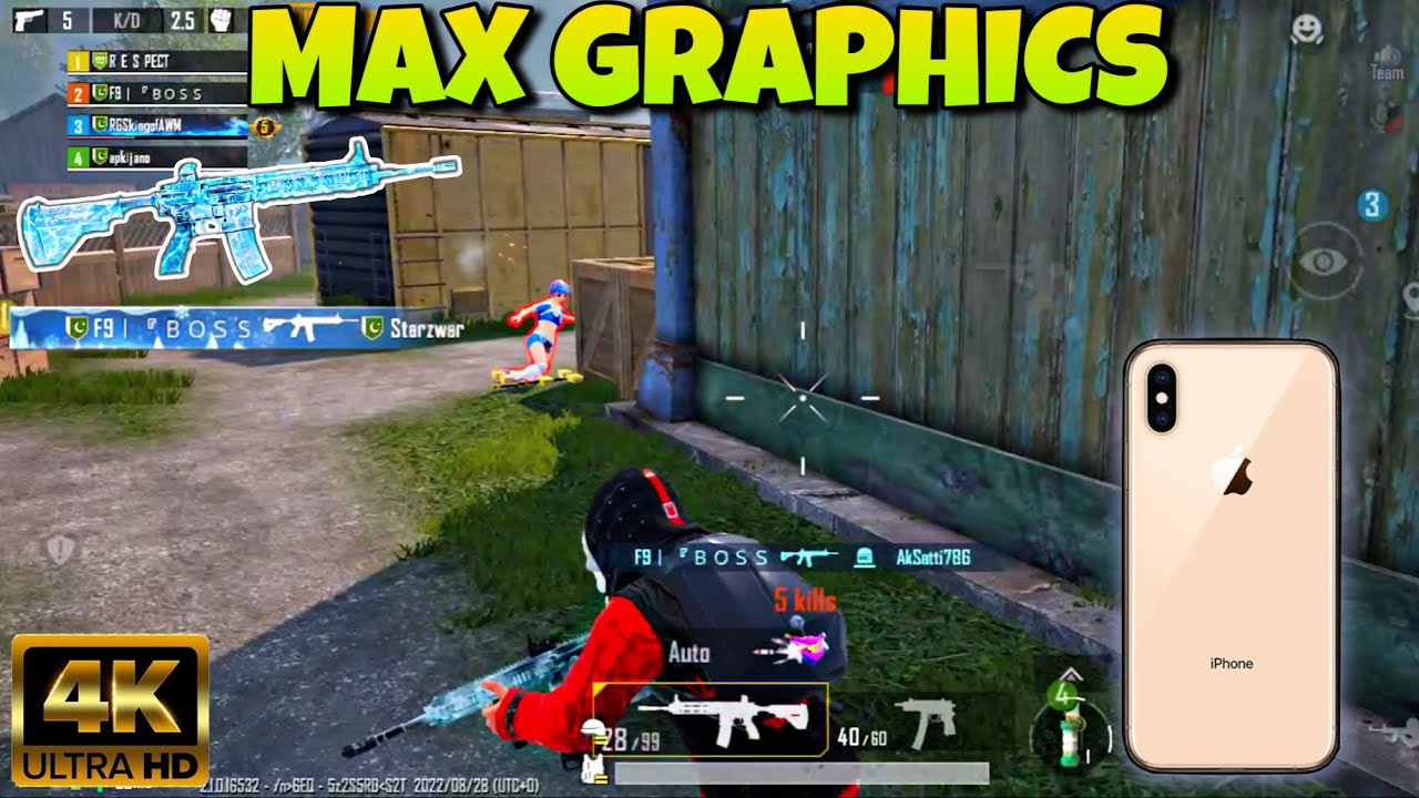 MAX GRAPHICS TEST OF XS🔥 || MAX GRAPHICS GAMEPLAY 🥵|| LAG? 2022 || PUBG ...