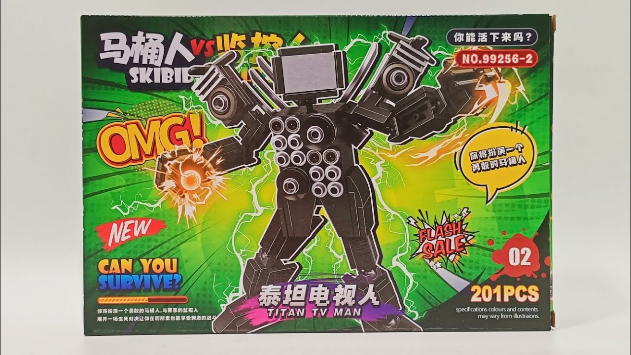 Titan TV Man | Unofficial Lego - ShackBoxTV - YouTube