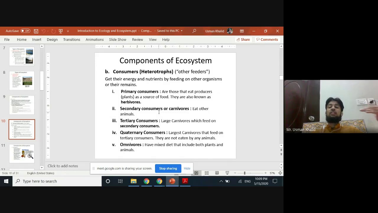 Lecture 3 || Ecology and Ecosystem Part 1 || Environmental Science ...