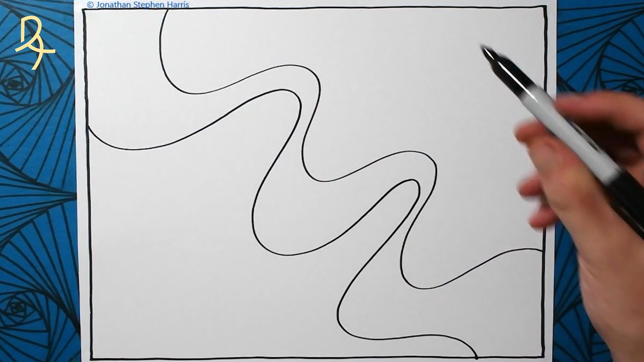 How to Draw Spiral Drawings | Satisfying and Relaxing Art Therapy ...