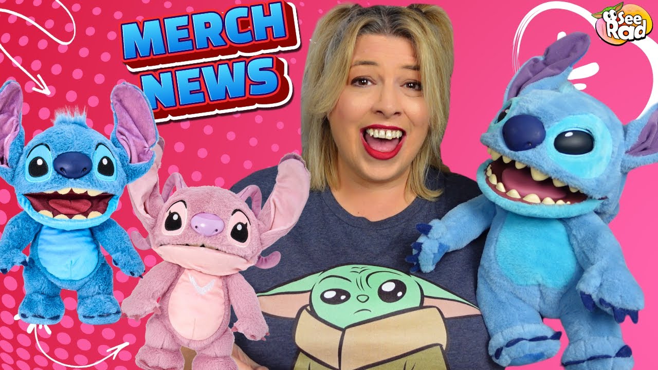 Stitch Merch News - Wow Stuff! Releasing NEW Chatty Animatronic Puppets - YouTube