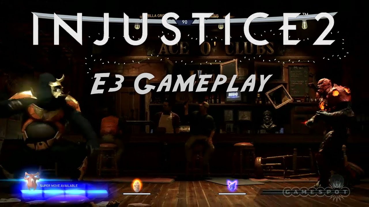 Injustice 2: E3 Gameplay (Gamespot) - YouTube