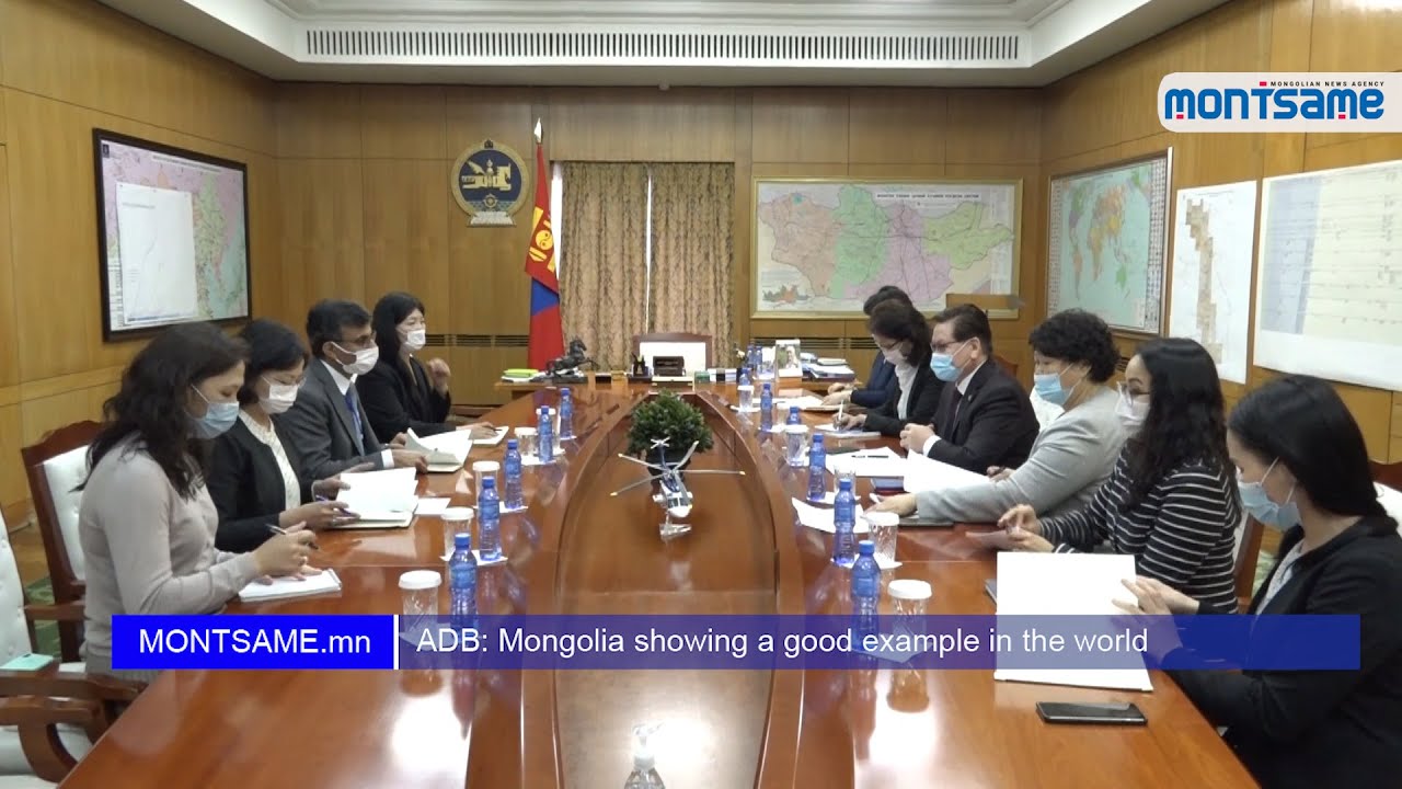 ADB: Mongolia showing a good example in the world - YouTube