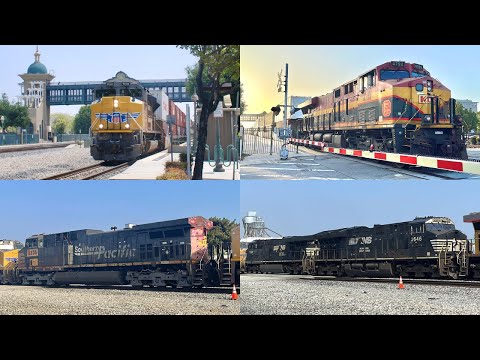 Railfanning Pomona, CA FT Southern Pacific, KCS, BNSF, NS, & More! 5/18/2023