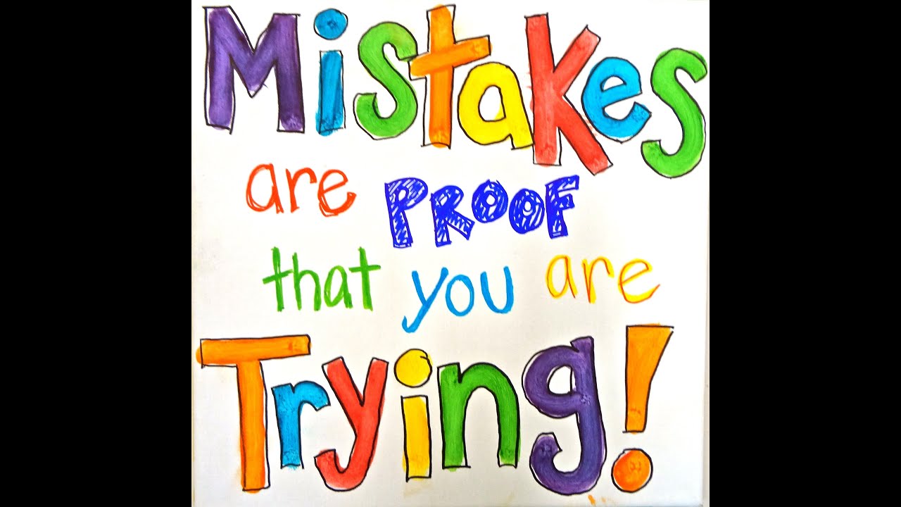 "Embracing Growth: The Power of Learning from Mistakes" - YouTube