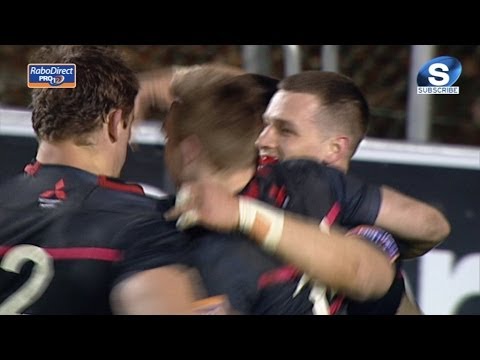 Grayson Hart Try - Edinburgh v Ospreys 28th February 2014 - YouTube