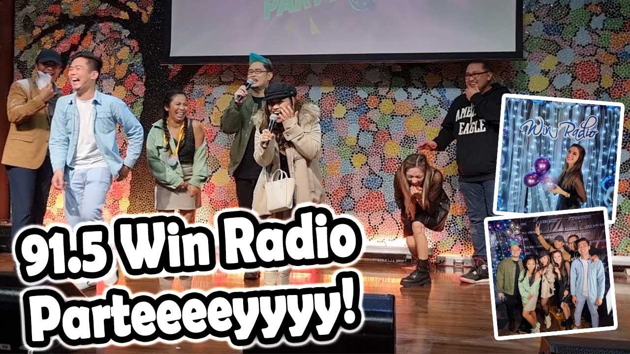 MASAYA LANG | UNANG CHRISTMAS PARTY WITH MY 91.5 WIN RADIO MANILA FAM ...