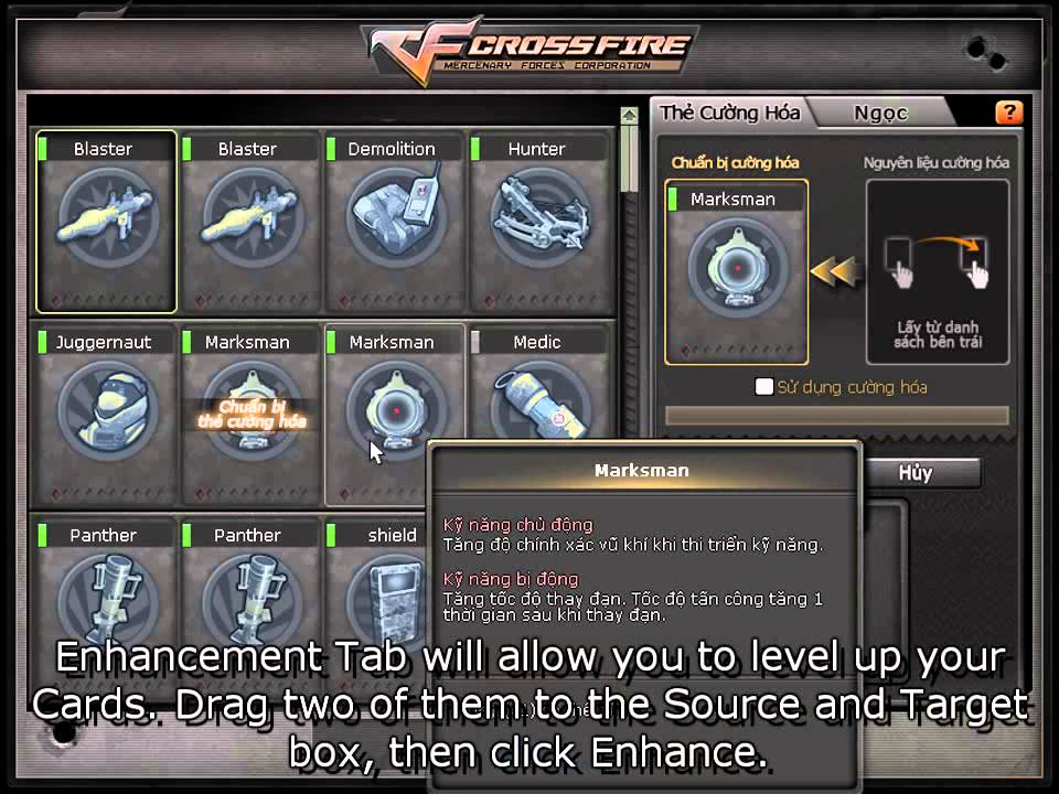 CrossFire VN - Card Enhancement System (Wave Mode) - YouTube
