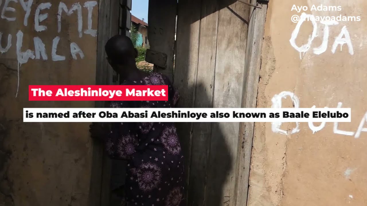 Inside the first Olubadan of Ibadan Compound, Oba Abass Okunola ...