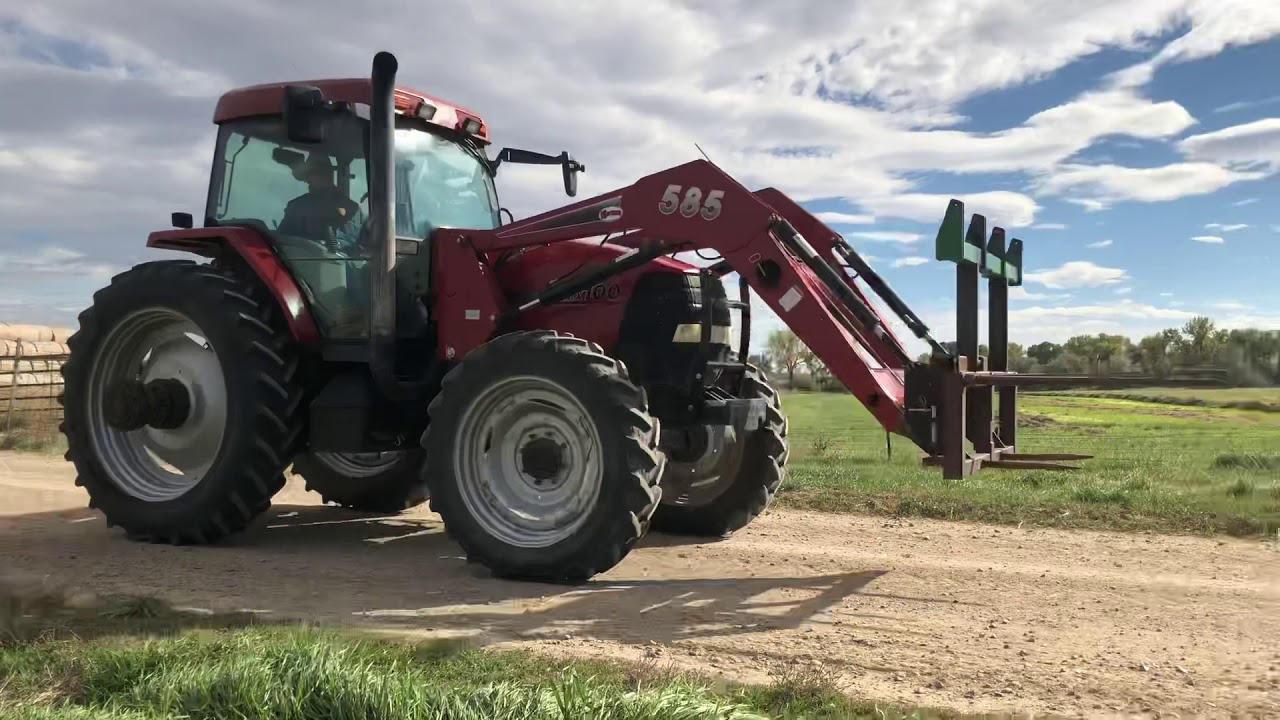 Case IH MX100 tractor - YouTube