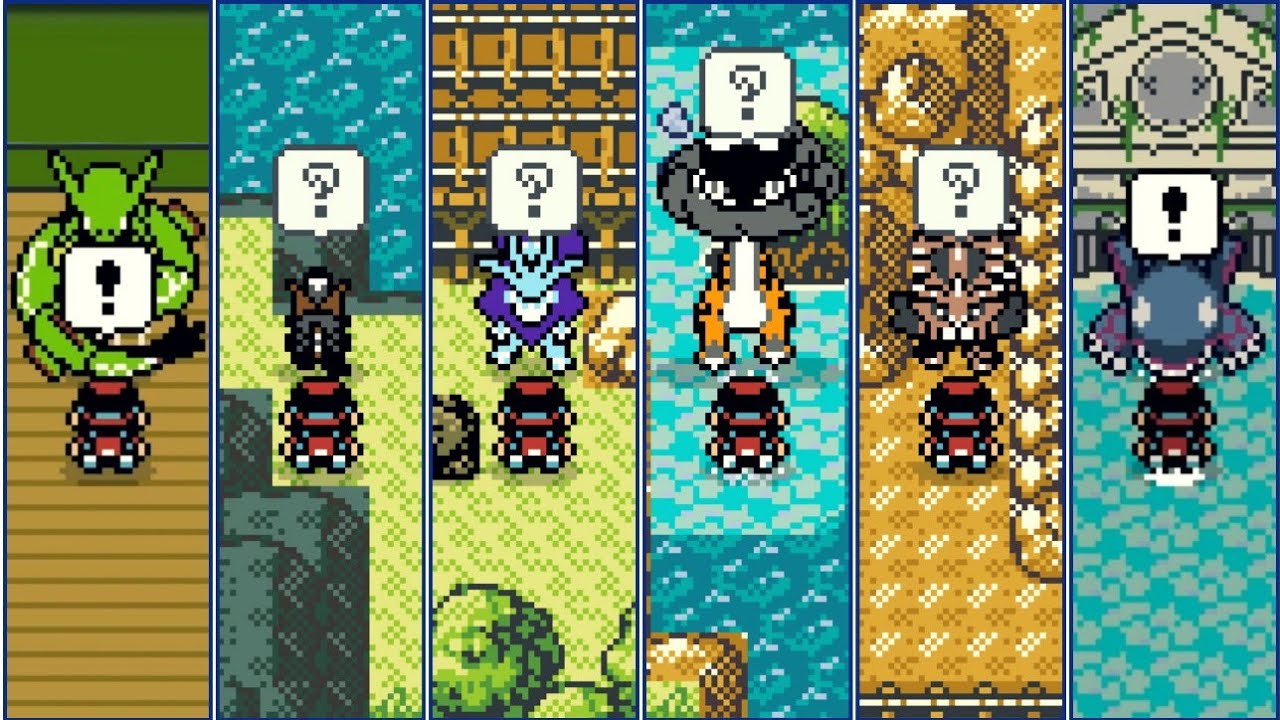 Pokemon Lazarus v1.1 - All Legendary Pokemon Locations - YouTube