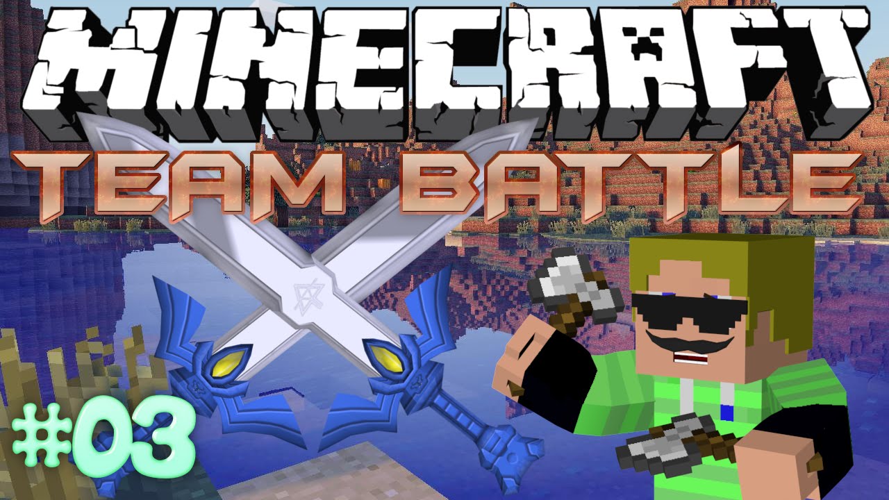 Minecraft TEAM BATTLE #03 - Auf der Jagd nach einem SPIELER! - YouTube