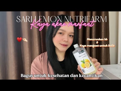 SARI LEMON NUTRIFARM!! Baik untuk kesehatan dan kecantikan