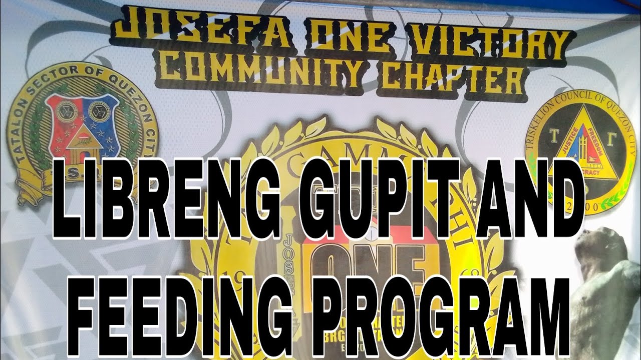 Libreng Gupit And Feeding Program - YouTube