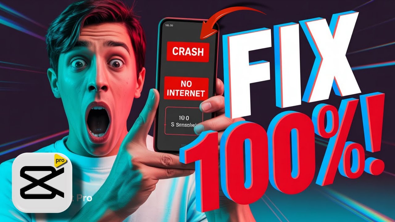 100 Fix Capcut Pro Crash No Internet Problem Easy Step By Step Guide Youtube