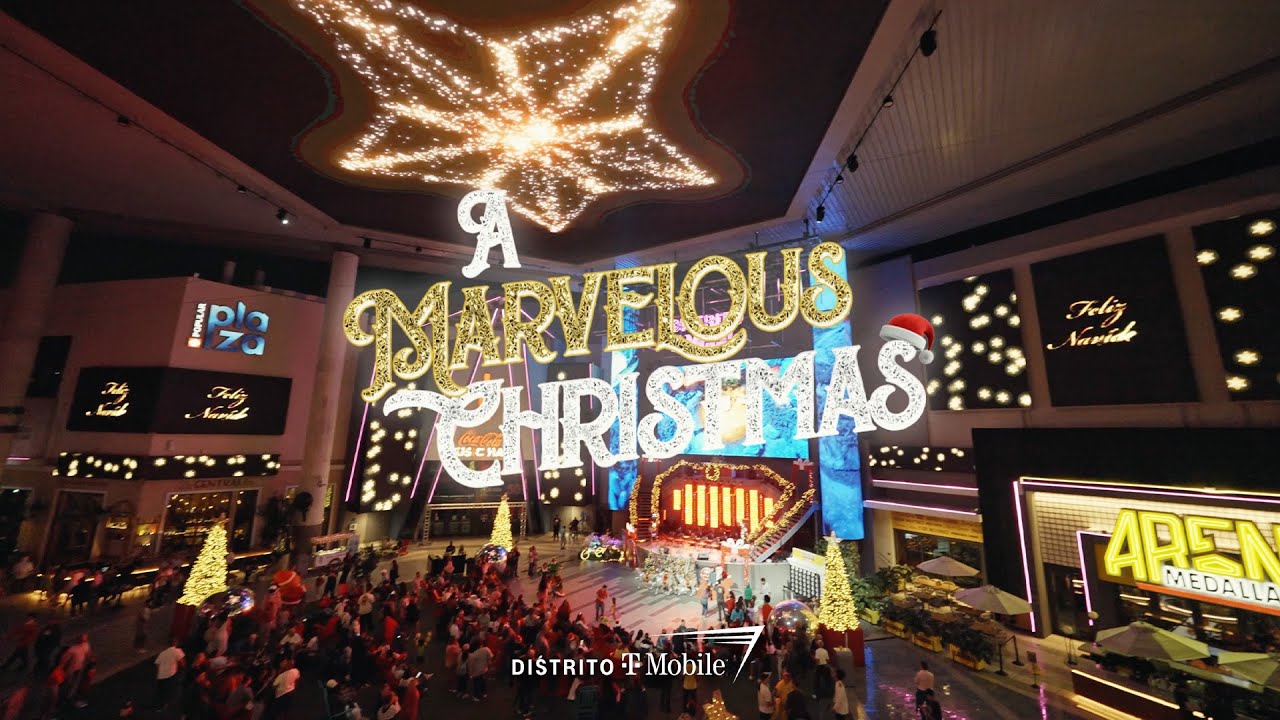 A Marvelous Christmas at Distrito T-Mobile 2023 - YouTube