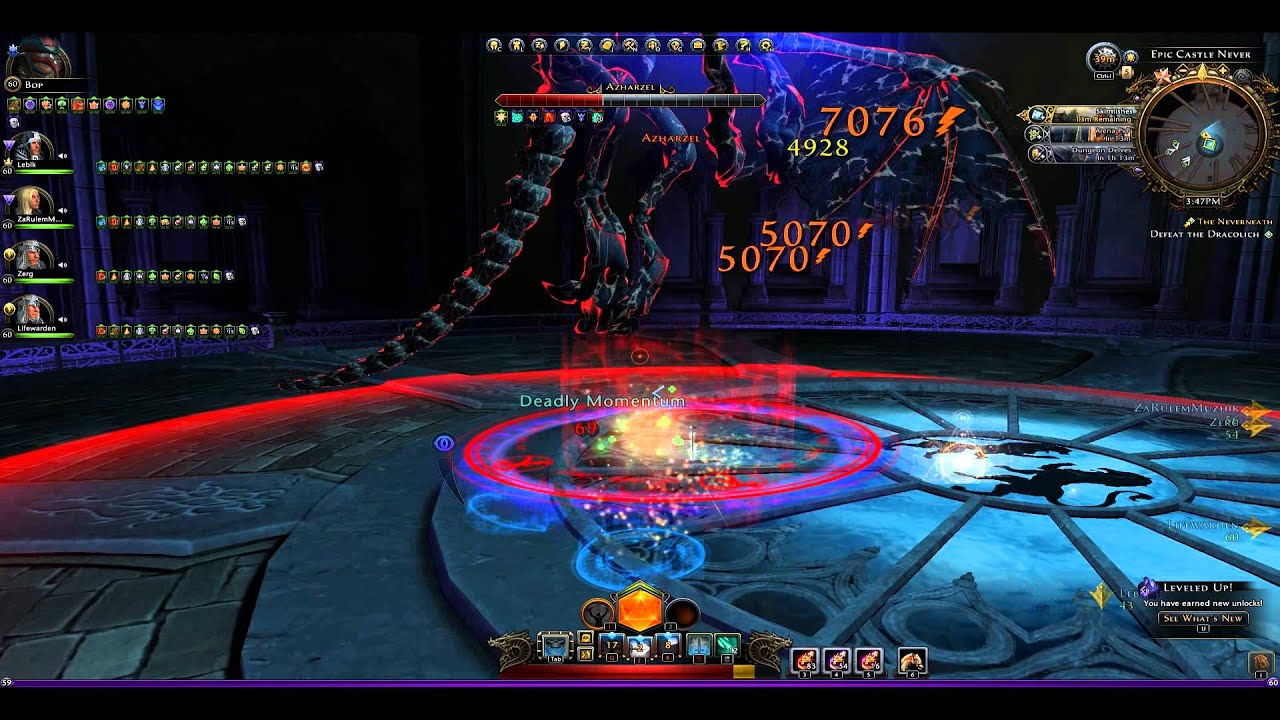 Убийство финального босса в Castle Never - YouTube