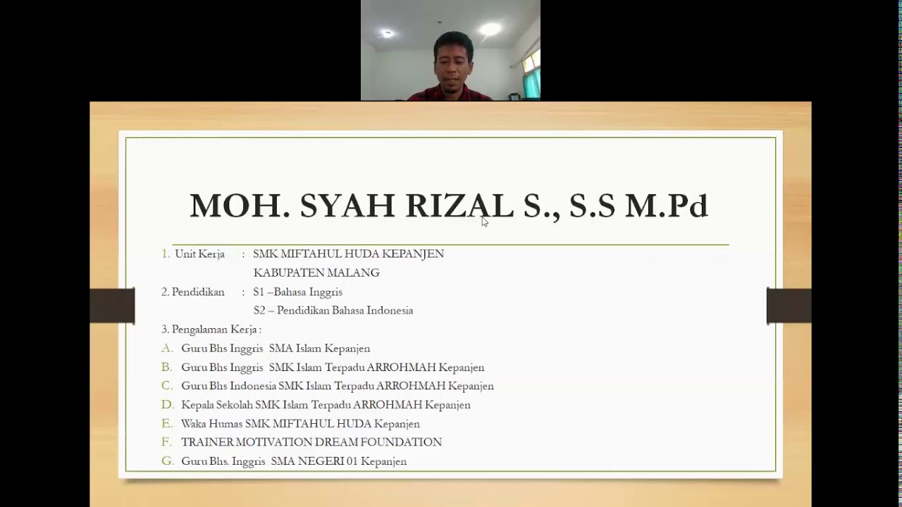 Syah Rizal's Personal Room 2020 06 23 15 30 50 - YouTube
