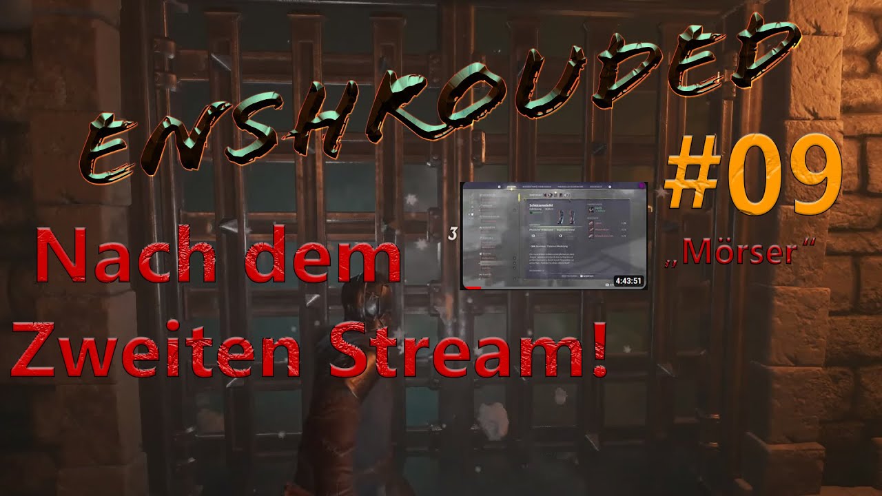 Enshrouded 🏰🍄🌫️⚔️#09 [Let's Play] - Mörser platzieren - After Stream [Gameplay] Deutsch - YouTube