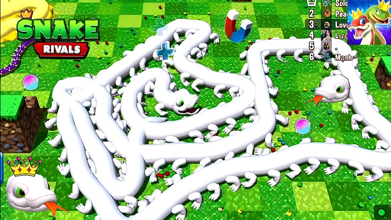Snake Rivals : Snakestar Cute Snake! Zero To Hero - YouTube