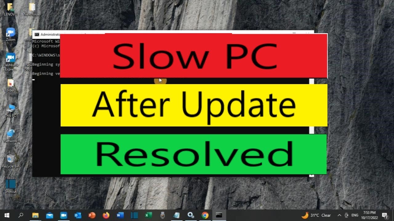 How to Fix Slow Performance Issue After Update On Windows 11/10 (2022 ...