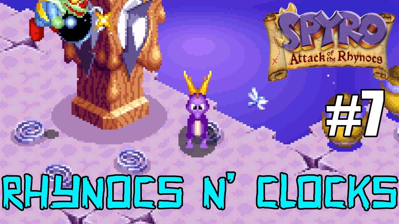 Spyro: Attack of the Rhynocs #7 - Rhynocs n' Clocks [GBA, 2003] - YouTube