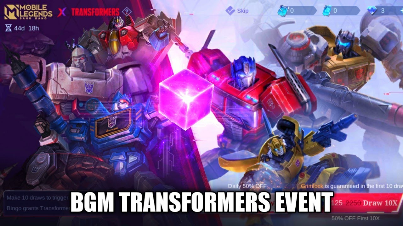 TRANSFORMERS EVENT 2022 THEME MUSIC | BGM TRANSFORMERS EVENT MLBB PART ...