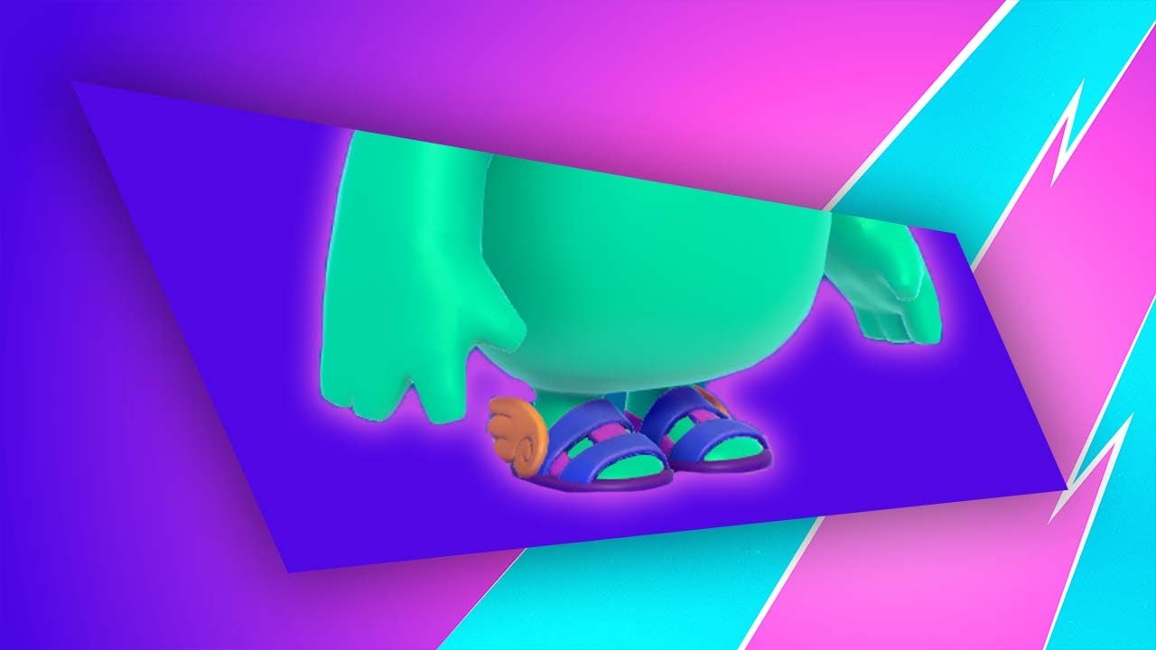 Fall Guys Exclusive "Fleet Feet" cosmetic showcase! - YouTube