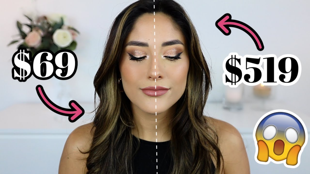 FULL FACE OF THE CHEAPEST VS MOST EXPENSIVE MAKEUP | I AM SHOOK! - YouTube